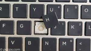 How to Remove Laptop Keys