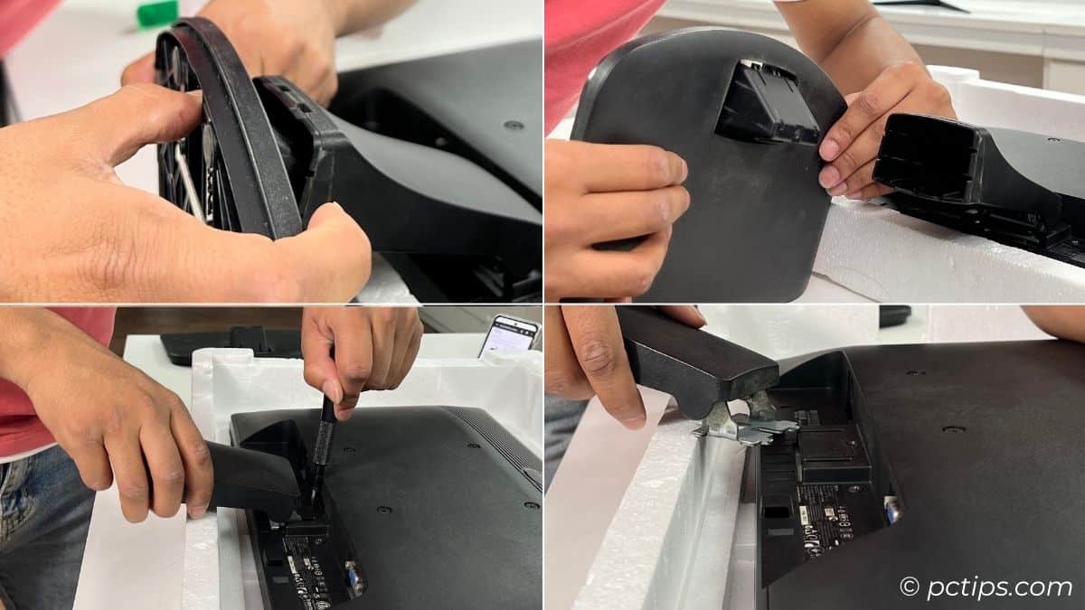 How to Remove Monitor Stand Easily