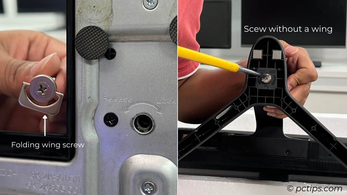 How to Remove Monitor Stand Easily