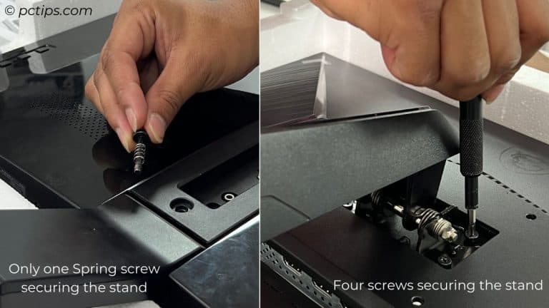 How to Remove Monitor Stand Easily