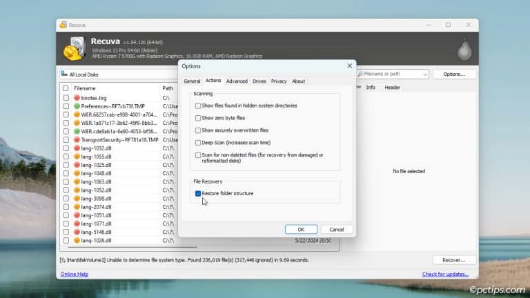 Recover Lost Files In Seconds With Recuva