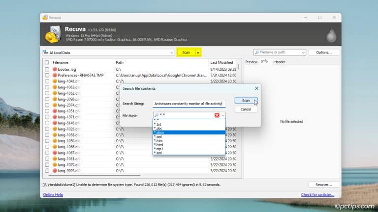 Recover Lost Files In Seconds With Recuva