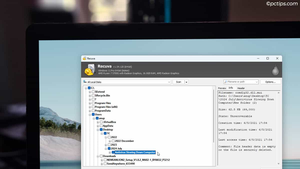 Recover Lost Files In Seconds With Recuva