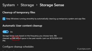 How to Automatically Clean Your Hard Drive with Storage Sense