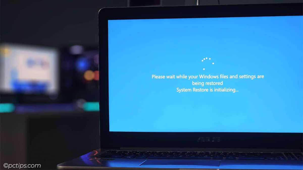 How to Restore Windows Back to An Earlier Time with System Restore