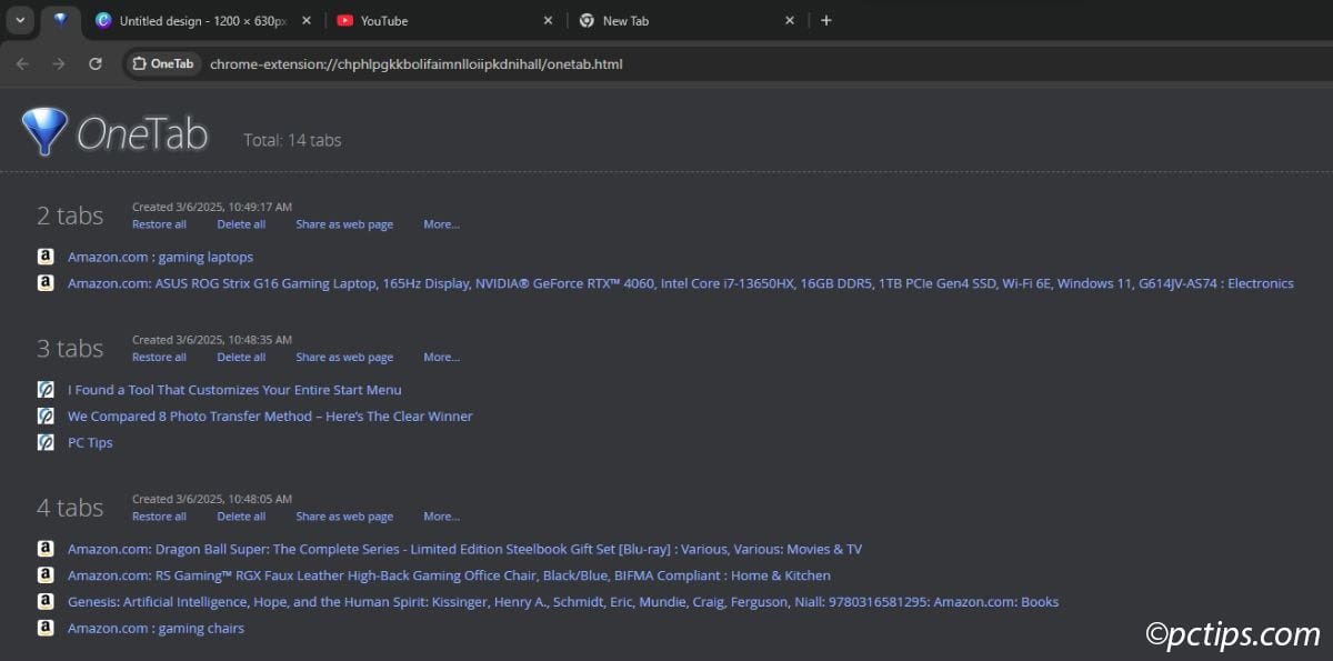 How to Organize Browser Tabs Like a Pro